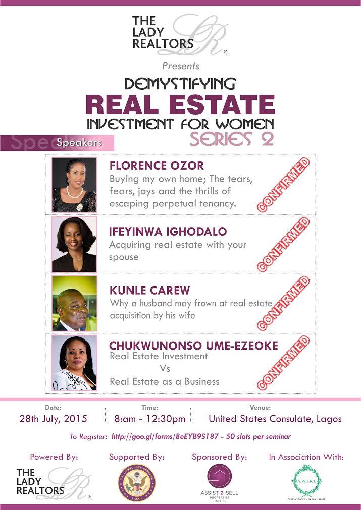 Demystifying Real Estate Investment for Women, Series 2 Demystifying Real Estate Investment for Women, Series 2