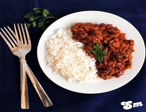 Recipe- How To Make Chilli Con Carne With Rice - LagosMums