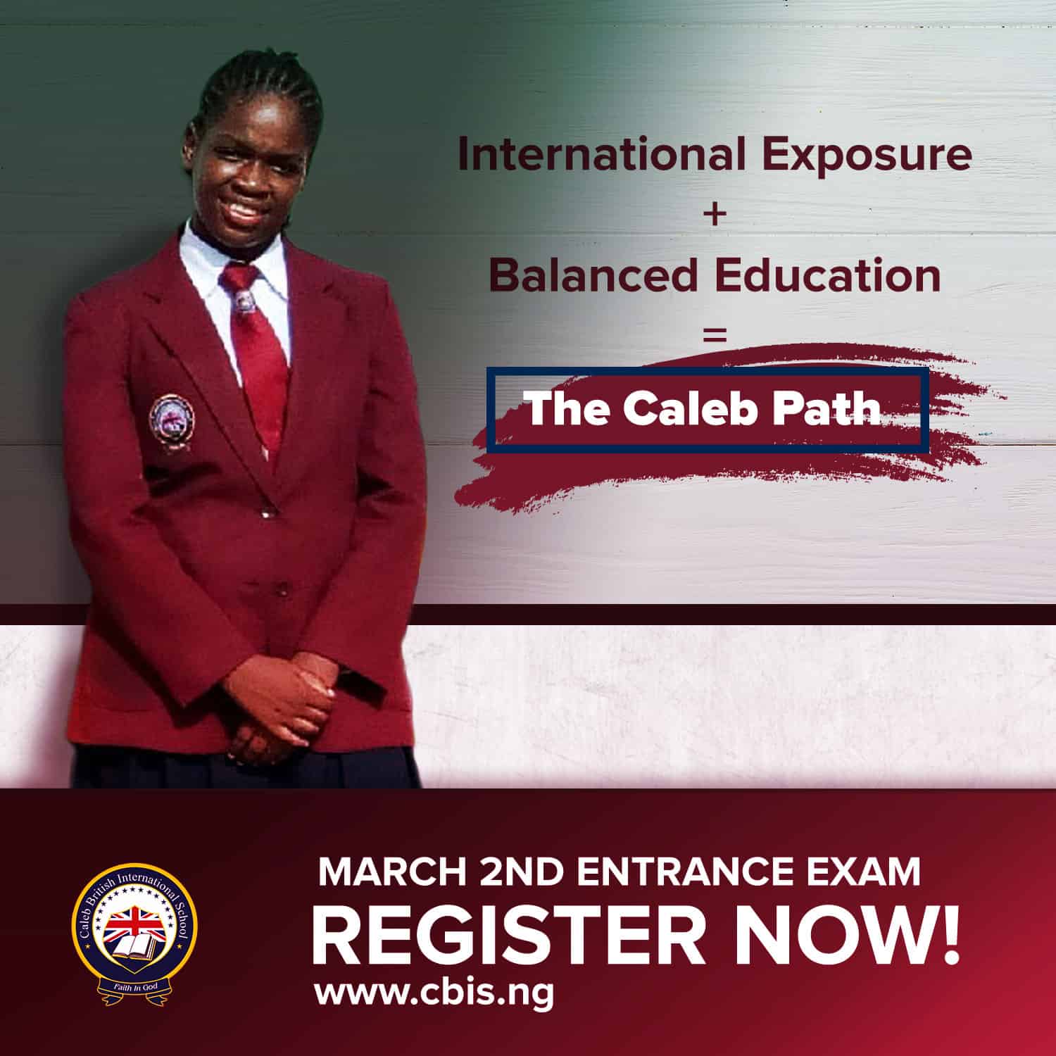 Registration For Caleb International Schools' March Entrance Exam Is ...